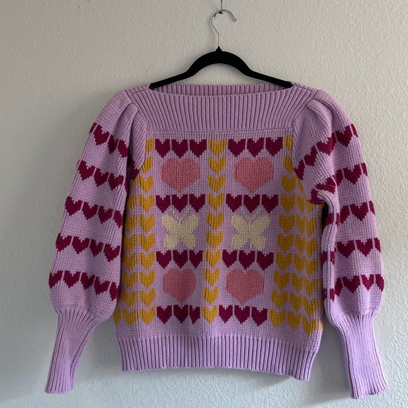 LoveShackFancy | Sweaters | Loveshackfancy Gizela Pullover Sweater In ...